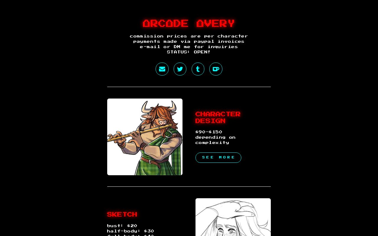 arcade's commissions